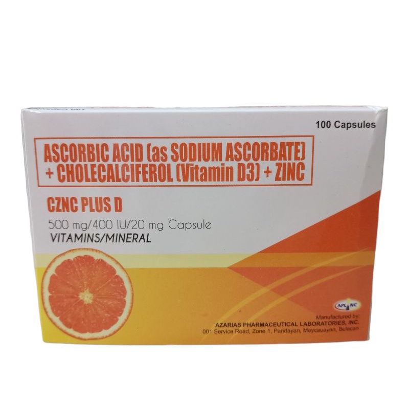 Cznc Plus D Ascorsaph Plus Ascorbic Acid As Sodium Ascorbate