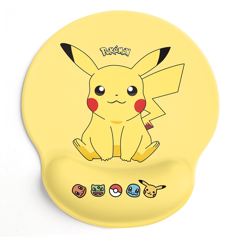 Pokemon Mousepad Pokémon Pikachu Mouse Pad 3D Wrist Ins Wind Cute Girl ...