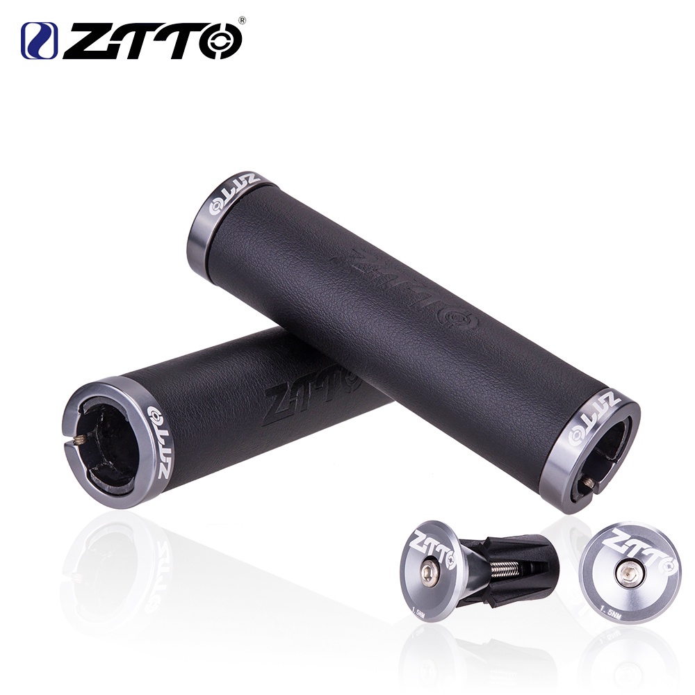 ZTTO 1 Pair MTB Mountain Bike Handlebar Grips AG114 AG115 Fiber leather ...