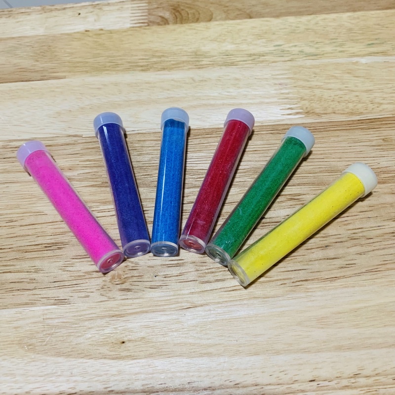 Colored Sand in a Small Bottle for Kids’ Art Projects | Shopee Philippines