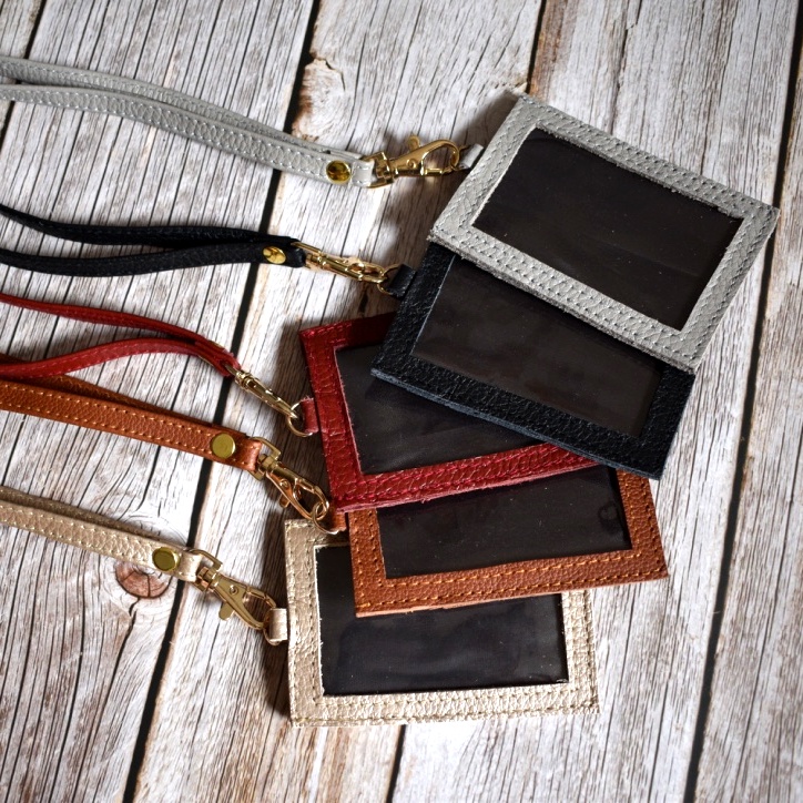 Costal Genuine Leather ID Case with Lanyard | Shopee Philippines