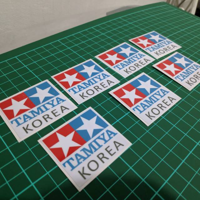 Tamiya Korea Mini 4wd Logo Sticker | Shopee Philippines