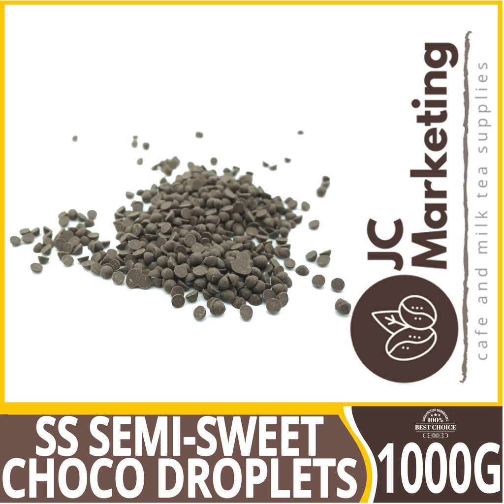 Semi Sweet Choco Droplets 500g & 1kg | Shopee Philippines