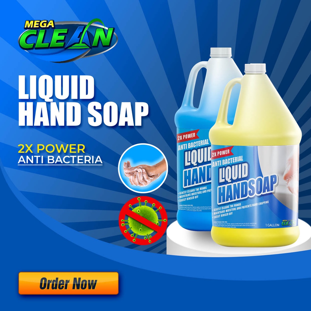 Antibacterial Liquid Hand Soap With Moisturizer 3200ML GALLON | Shopee ...