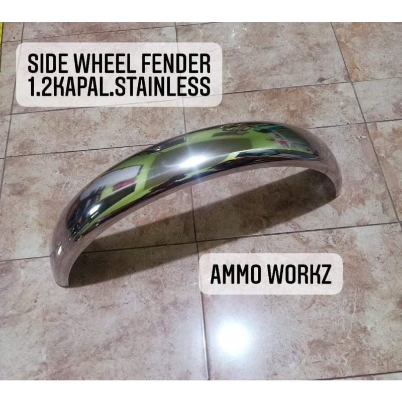 Side Wheel fender 1.2kapal Stainless | Shopee Philippines