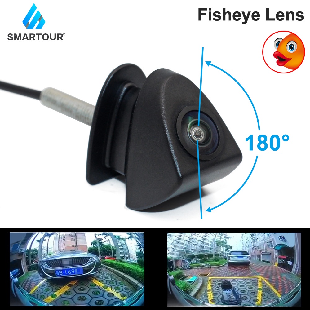 Smartour 180 Deg Car Front View Logo Parking Reversing Embed Camera For ...