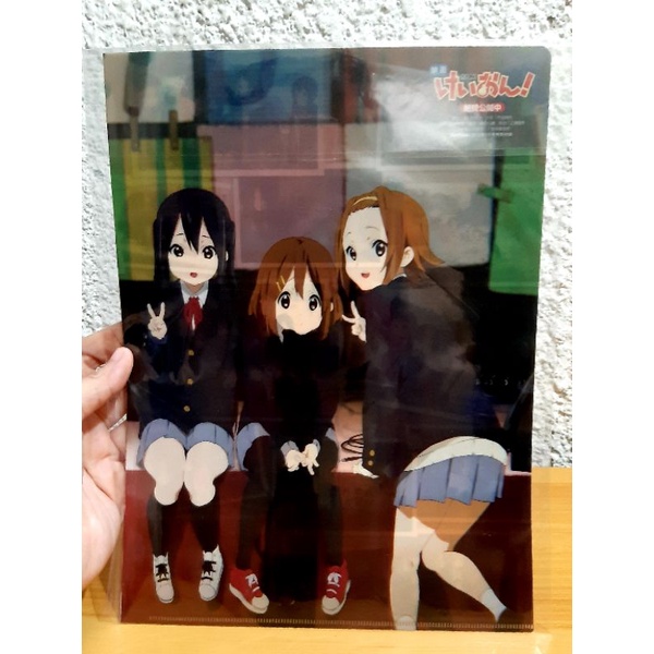 Anime plastic folders assorted | Shopee Philippines