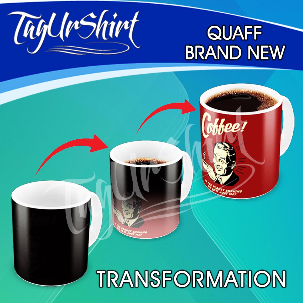 Customized Design MAGIC Mugs Personalized mugs FREE LAYOUT & MUG BOX ...