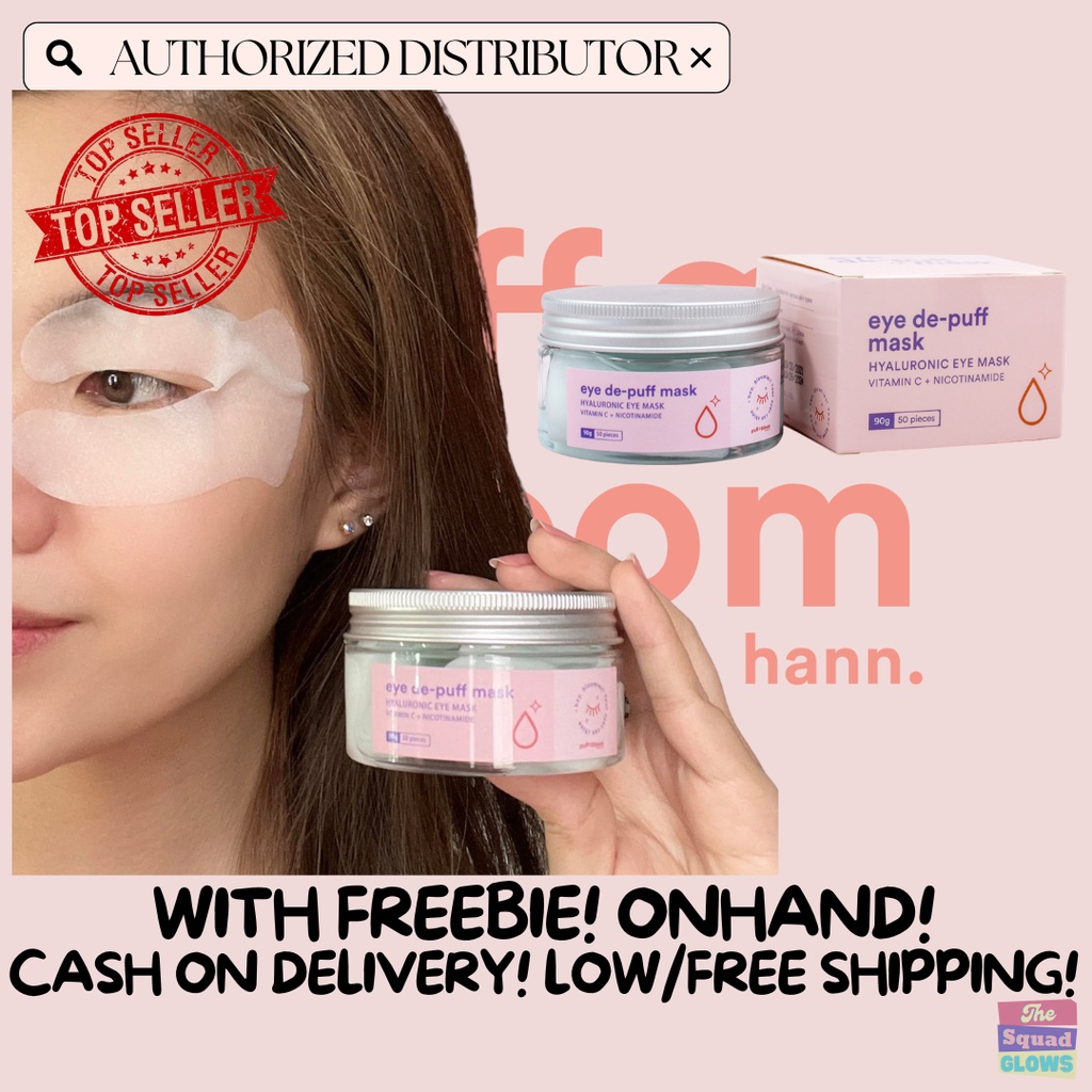 Puff & Bloom Eye De-Puff Hyaluronic Eye Mask with Vitamin C ...