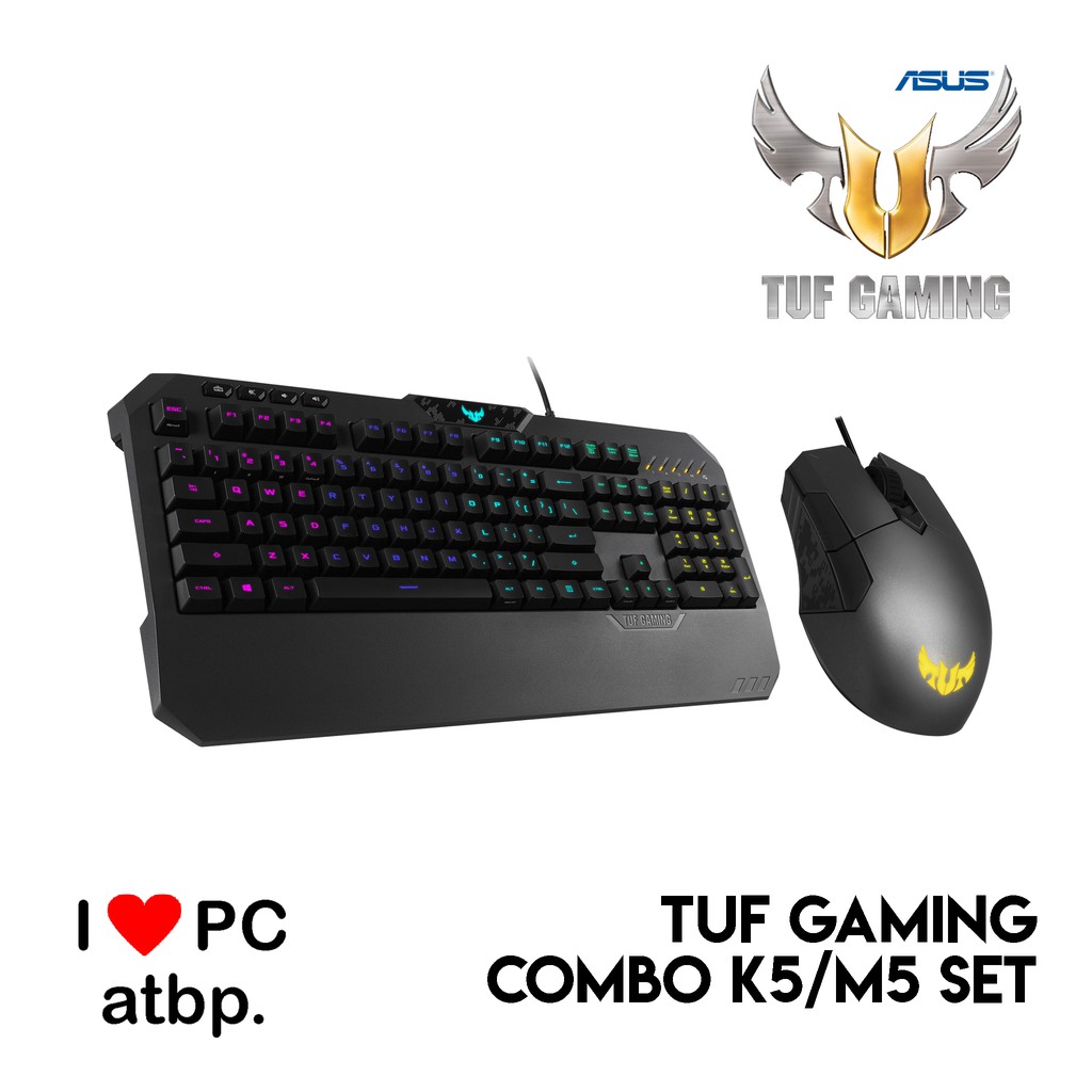 ASUS TUF K5 Keyboard and M5 Mouse Gaming Bundle | Shopee Philippines