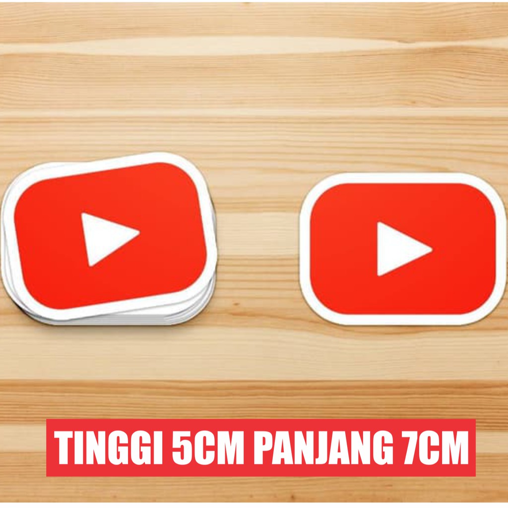 YOUTUBE LOGO STICKER | Shopee Philippines