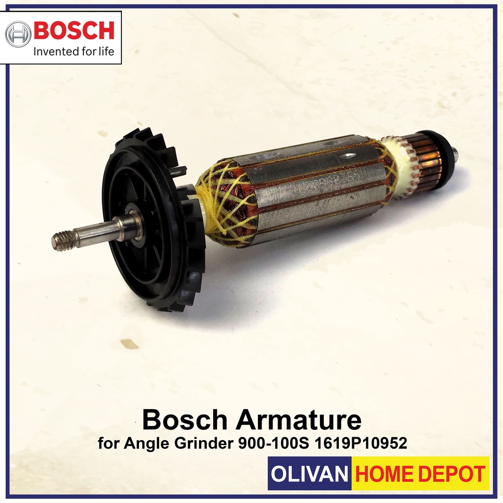 BOSCH Replacement Sparepart Armature for Angle Grinder 900-100S ...