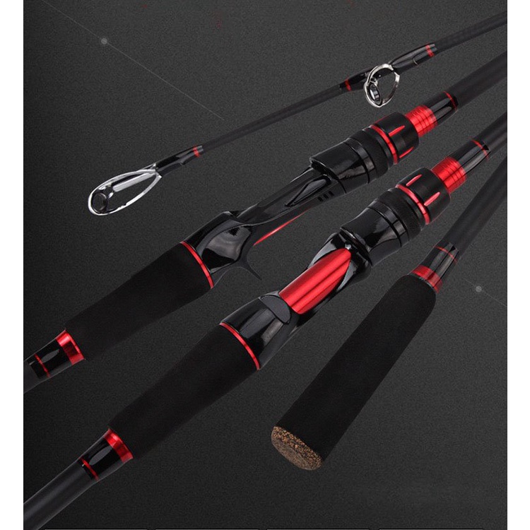 Carbon Fishing Rod horizontal and vertical lure Fishing Rod | Shopee ...