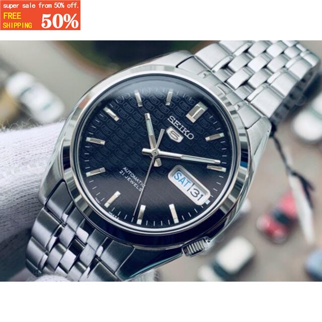 Seiko 5 SNK357 Automatic Steel Watch Blue Dial SNK357K1 | Shopee ...