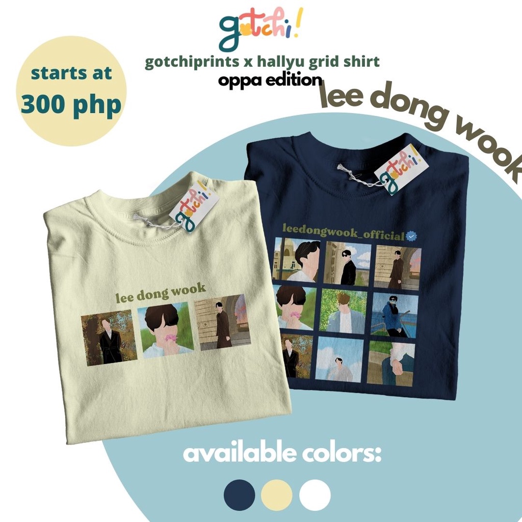lee dong wook shirt (gotchi) | Shopee Philippines