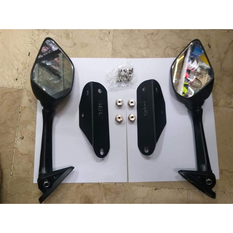 ADV 150&160 WINDSHIELD BRACKET WITH SIDE MIRROR | Shopee Philippines