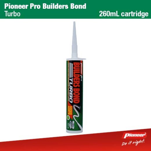 Pioneer Pro Builders Bond Turbo 260ml | Shopee Philippines