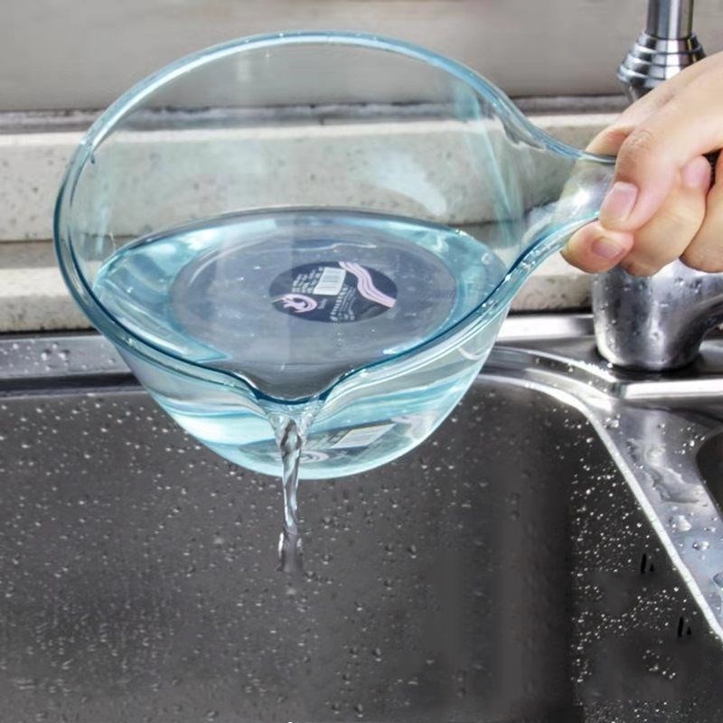 Water Dipper Clear Tabo Aesthetic Transparent Scooper Bathroom Toilet ...