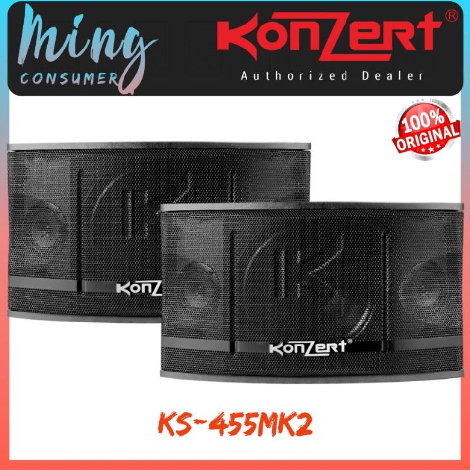 Konzert KS-455MK2 10" 3-Way 3 Speaker System woth Neo Horn Tweeter ...
