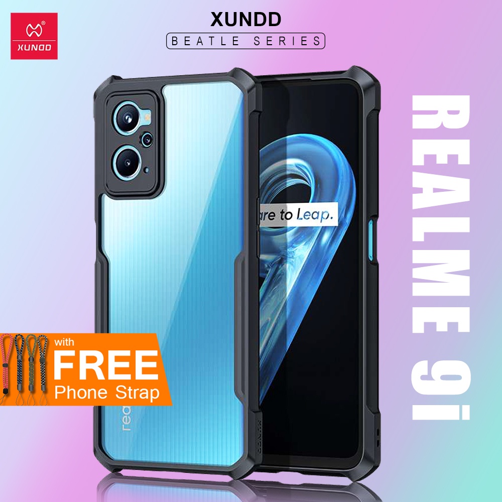 Xundd [ORIGINAL] Beatle Clear Hybrid Shock Proof Armor Case for Realme 9i | Shopee Philippines