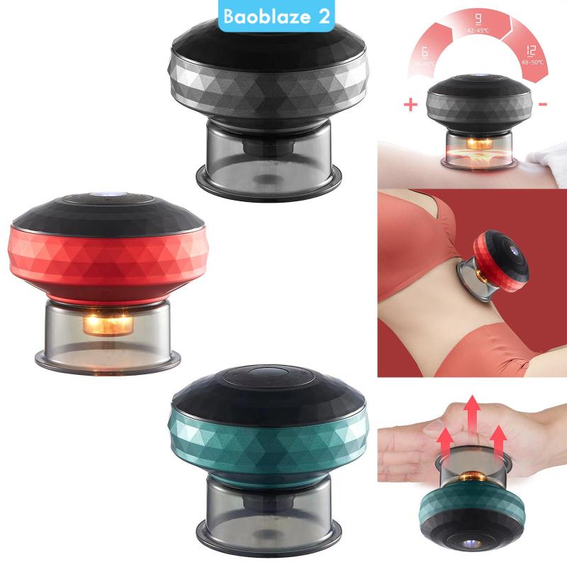 [ Electric Cupping Massager 6 Level Cupper Body Neck Back Home | Shopee ...