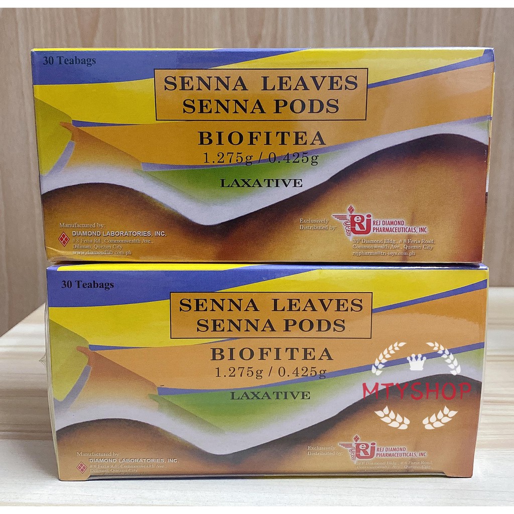 Biofit Tea Senna Leaves 30pieces | Shopee Philippines