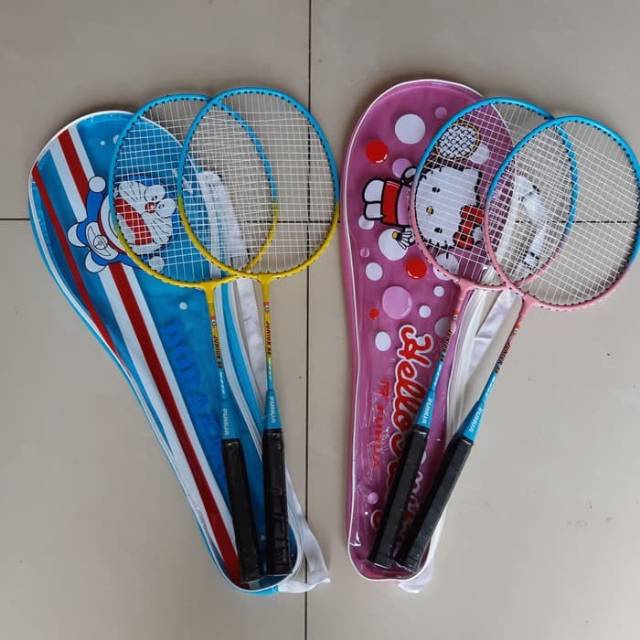 (FREE Grip) Character Children's badminton Racket - Educational ...