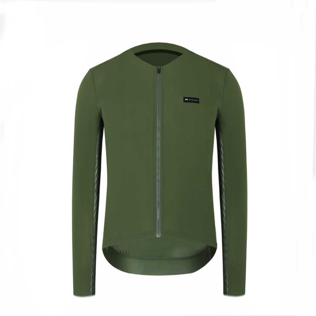 SPEXCEL New Pro Team Long Sleeve Cycling Jersey UPF 50+ Sun protection Coolback Tech Fabric low ...