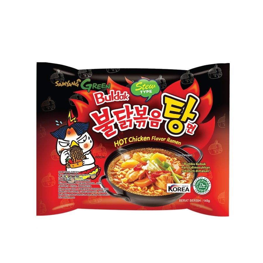 Samyang Stew - SAMYANG Buldak Stew Hot Chicken Flavor Ramen | Shopee ...