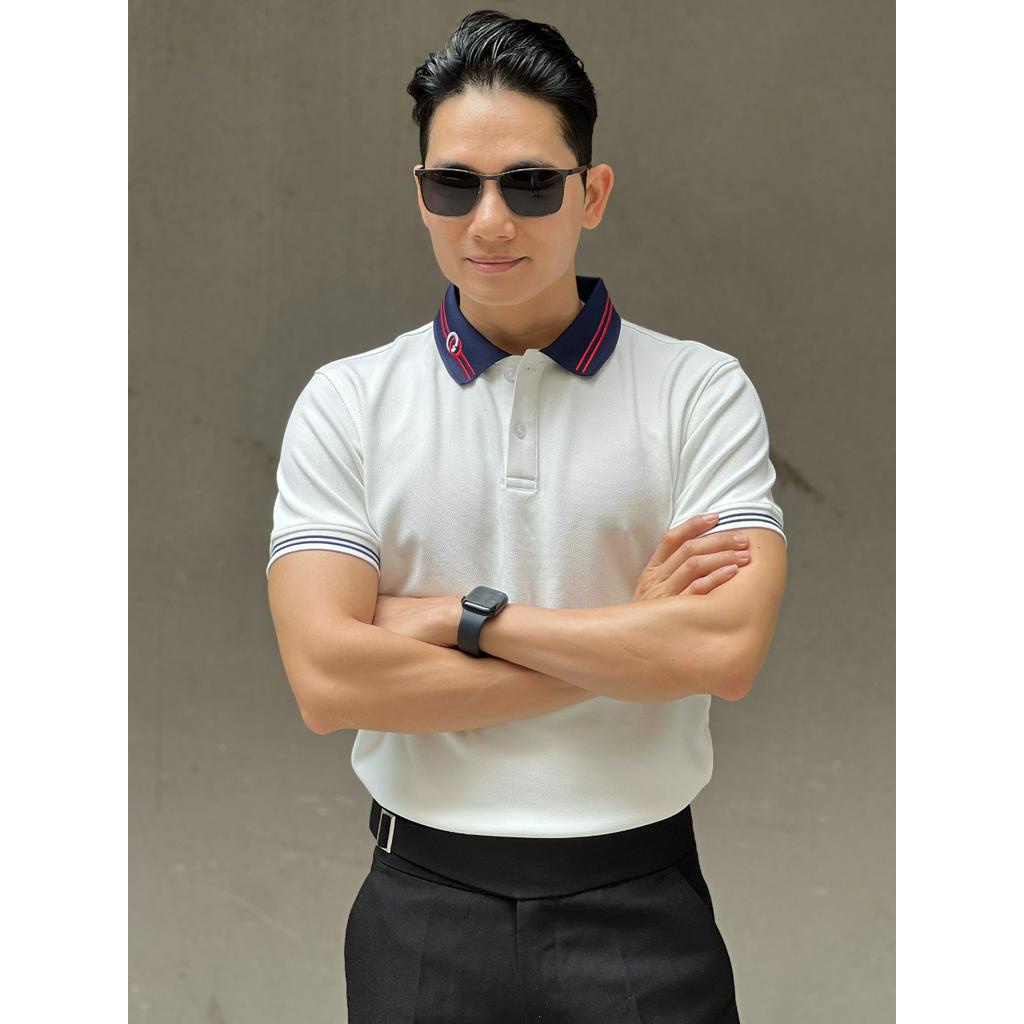 Gc Polo shirt made of Pique foam, thick and heavy-duty, with brand ...