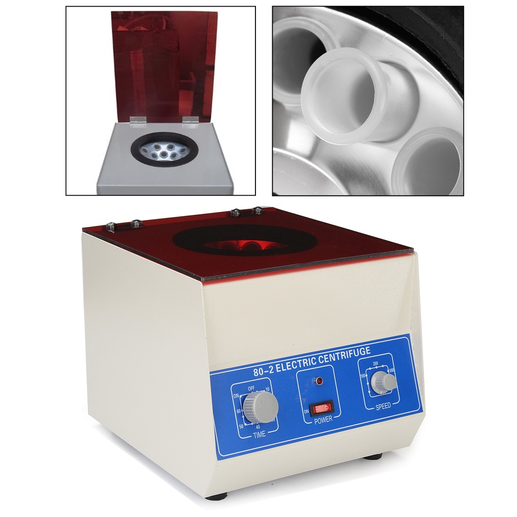 40w LXJ-802 Electric Centrifuge Laboratory Medical Practice Machine PRP Serum Separation 4000rpm ...