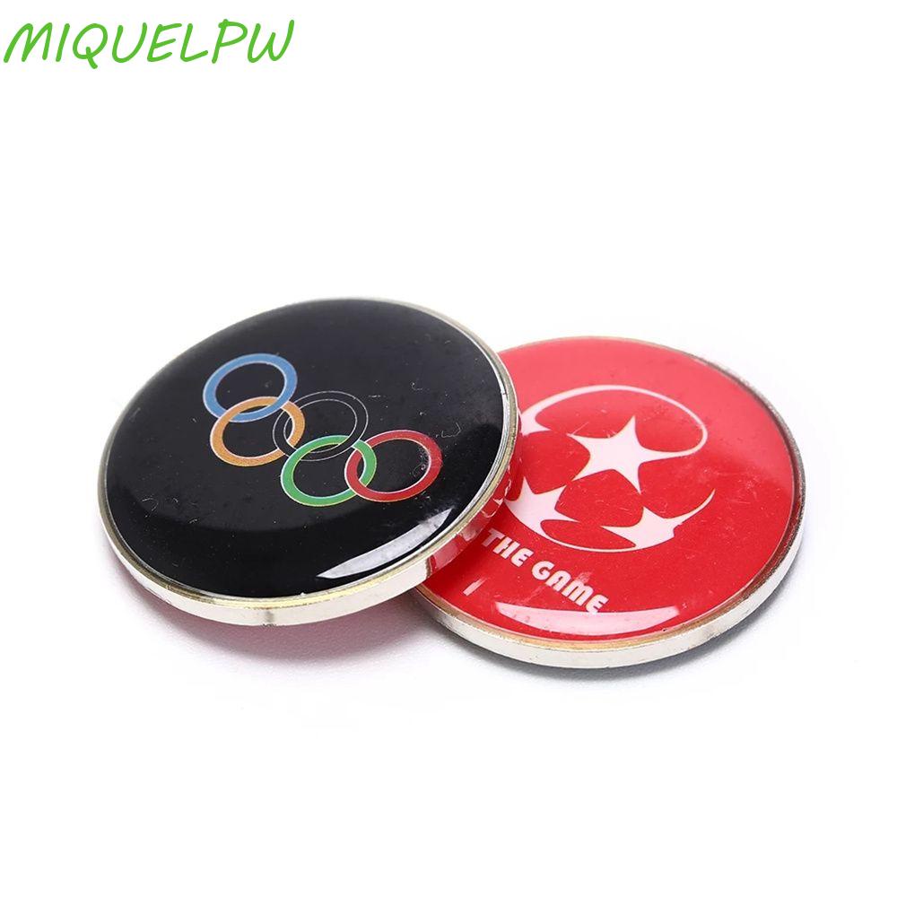 MIQUELPW Soccer Toss Coin Accessories Soccer Match Supplies Volleyball ...