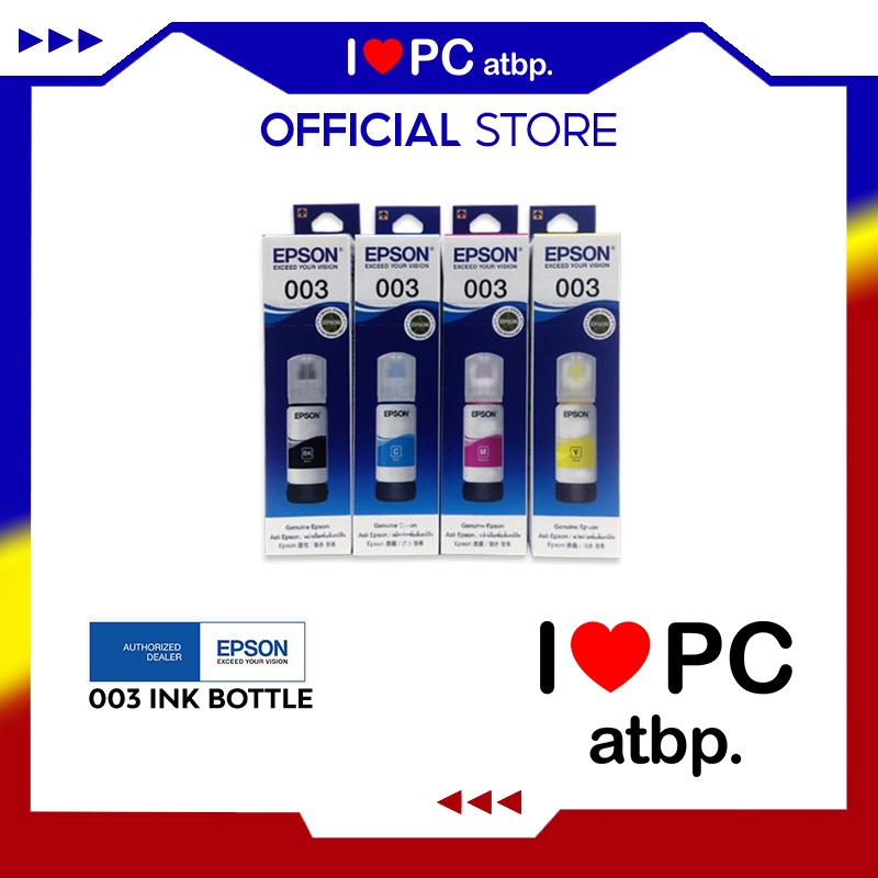 Epson 003 Ink Bottle 65ml (L1110/3100/3101/3110/3210/3216/3150/3250 ...