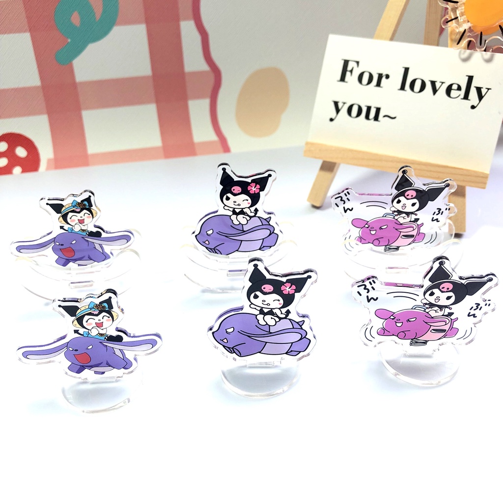 Japanese Sanrio Kuromi Acrylic Trojan Horse Rocking Fun Kuromiz ...