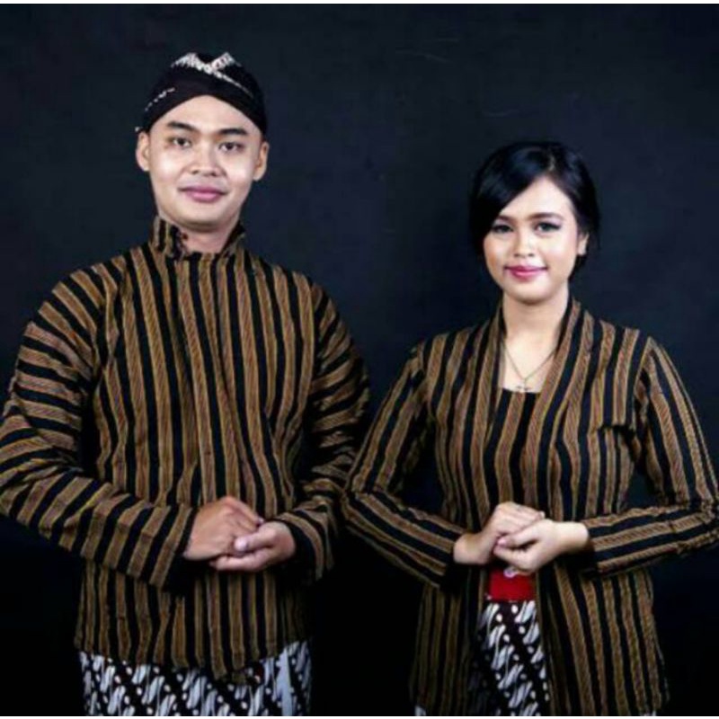 Traditional JAVANESE CLOTHES LURIK MEN'S LURIK CLOTHES WOMEN'S LURIK ...