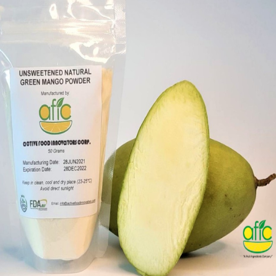 Unsweetened Natural Green Mango Powder | 50 grams | Shopee Philippines