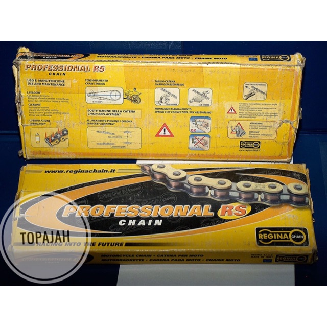 Regina 428 PROFESSIONAL RS GOLD ORIGINAL Motorcycle Chain (100% ...