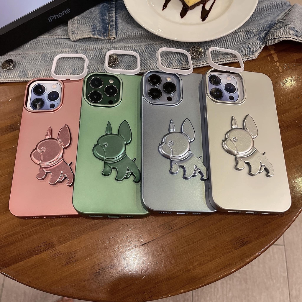 Silver Bull Dog Case | Shopee Philippines