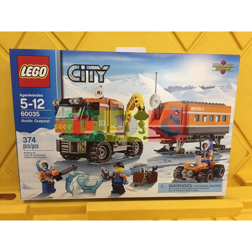 LEGO CITY 60035 ARTIC OUTPOST SET (SEALED) | Shopee Philippines
