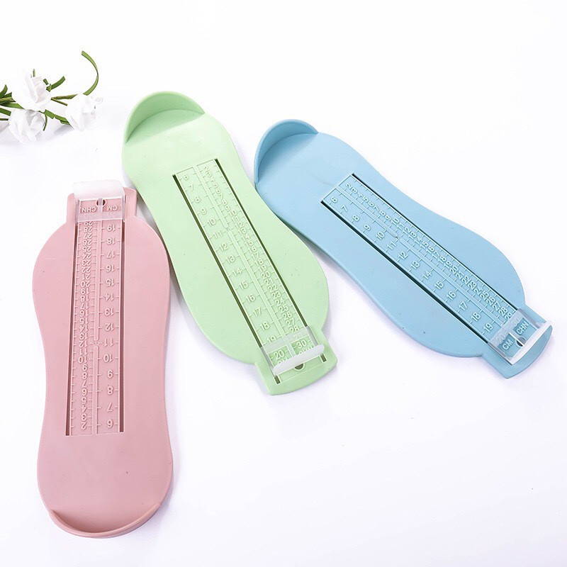 Baby foot measuring device 3 colors foot length children's shoes ...