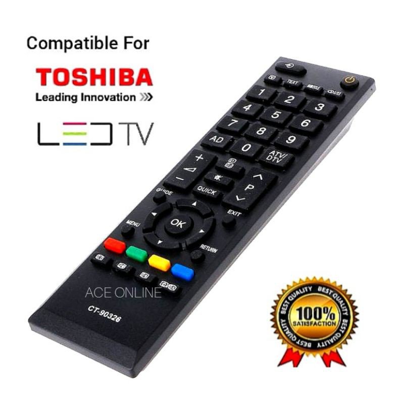 Universal LED LCD TV remote control for Toshiba CT-90326 CT-90380 CT ...