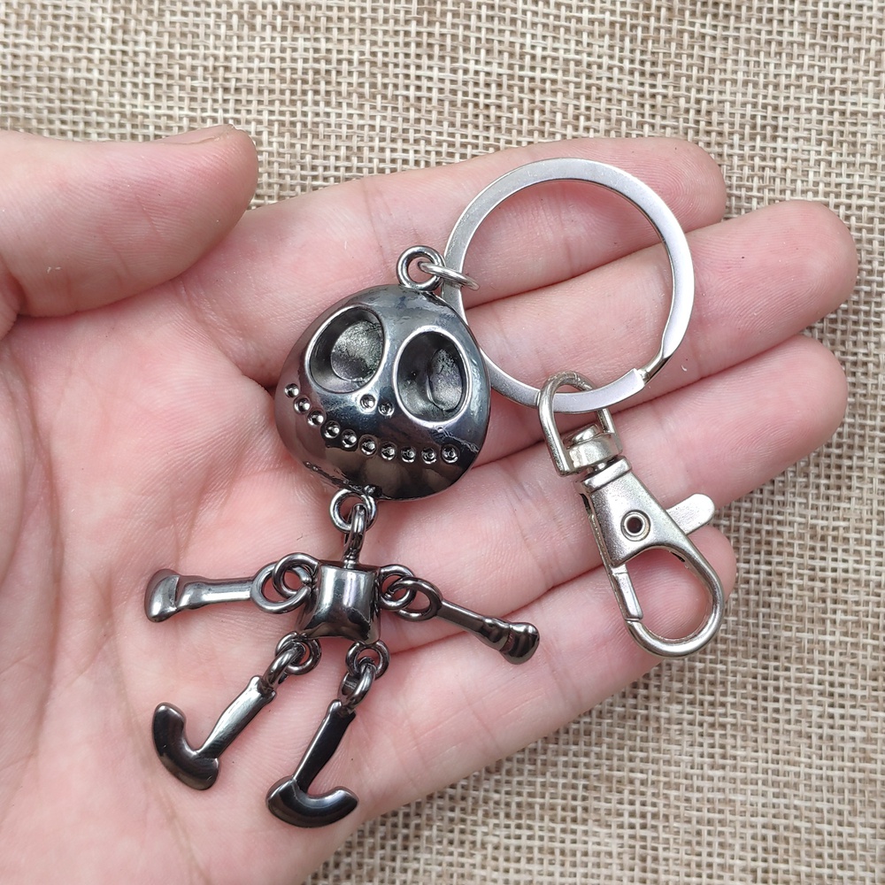 Hiphop Vivid Handmade Robot Ethnic Cool Punk Retro Doll Keychain Key ...