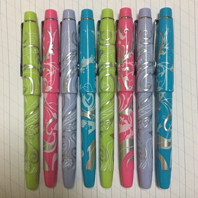 Beautiful handwriting pen with smooth nib, light and dark bar | Shopee ...