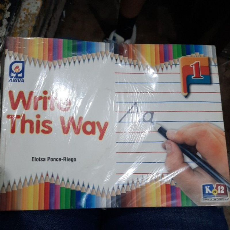 Write this way Abiva Grade 1 2 3 Brand-new Original Onhand | Shopee ...