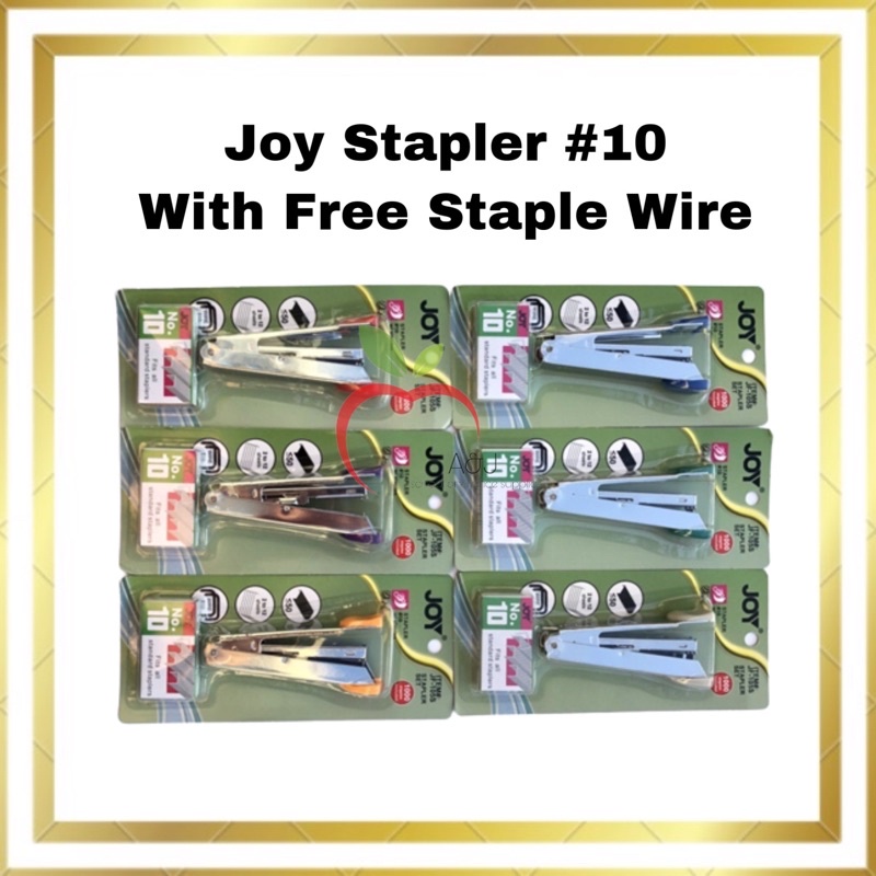 Joy Stapler #10 Set With Free Staple Wire | Shopee Philippines