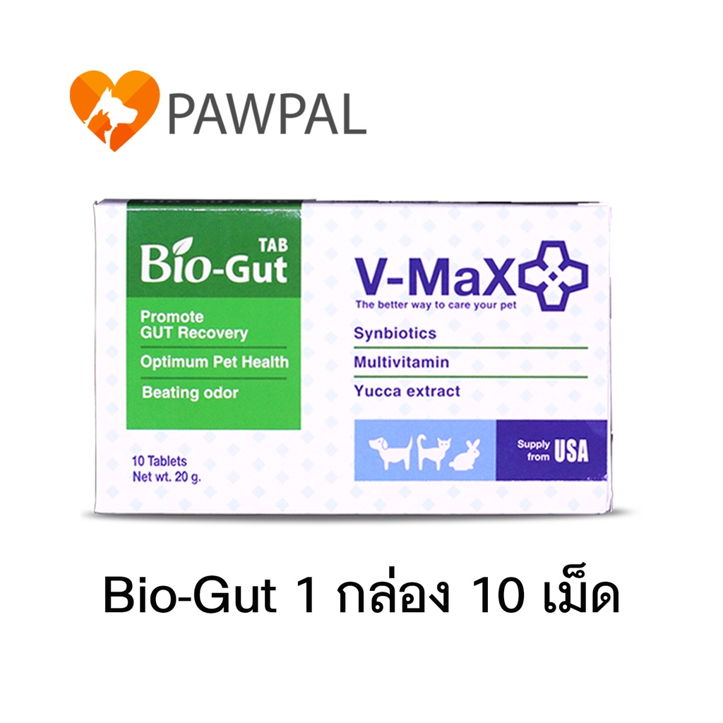 V-max Bio-Gut 20 g Probiotics Dietary Supplement Balancing The Bowel ...