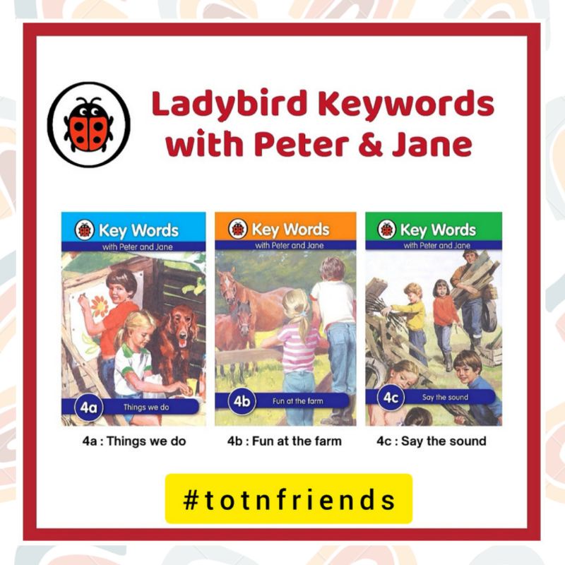 Ladybird : Peter And Jane (4A, 4B, 4C) | Shopee Philippines