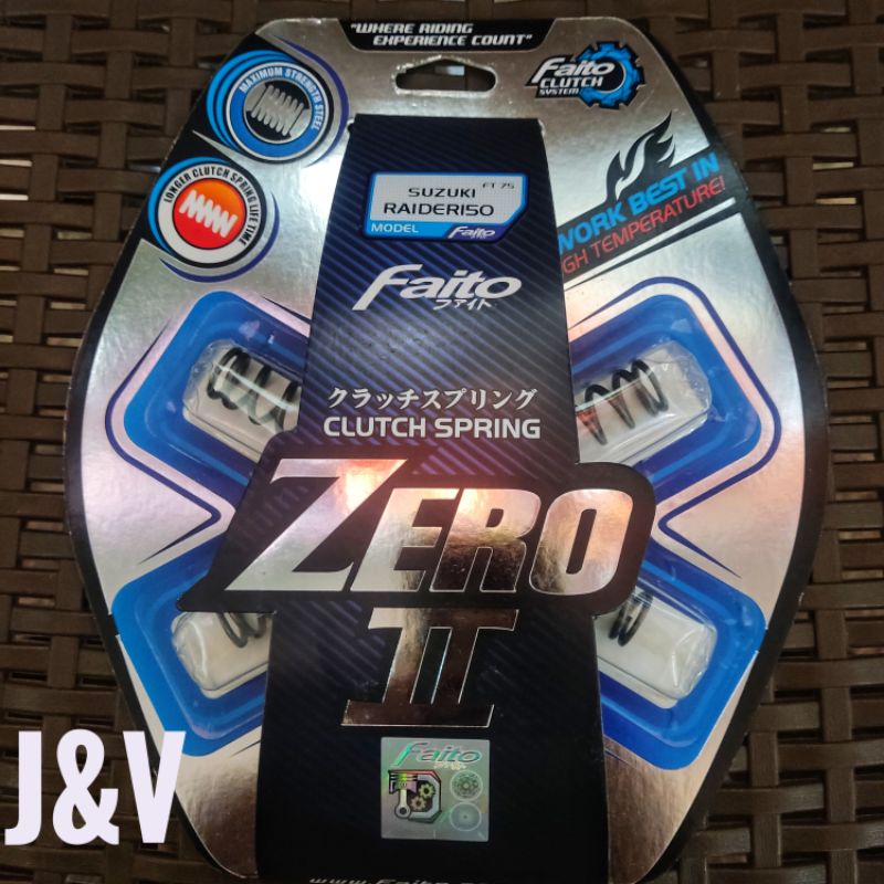 FAITO CLUTCH SPRING ZERO II FOR: RAIDER 150/FI, WAVE 125, WAVE 110 AND ...