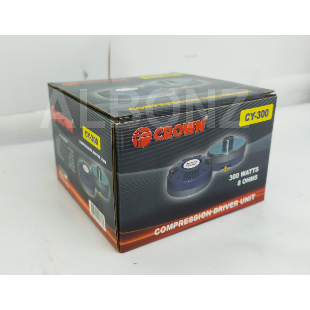 CY-300 Crown Tweeter 300Watts Compression Driver Unit | Shopee Philippines