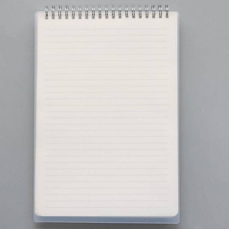 Spiral Notebook Transparent Cover with and without Elastic Band ...